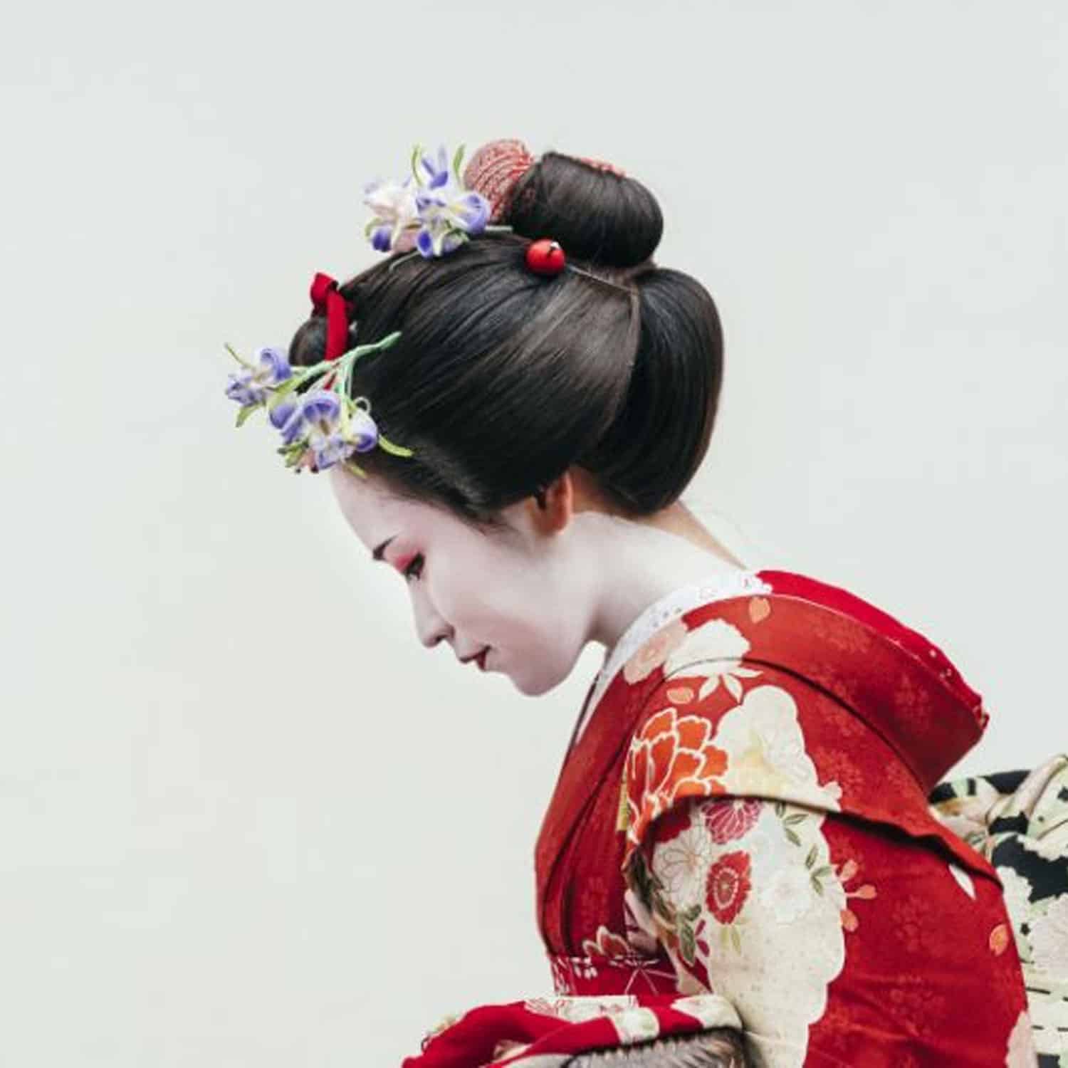 Purple Bamboo Matcha Scoop: Traditional Chashaku Spoon | Teapro