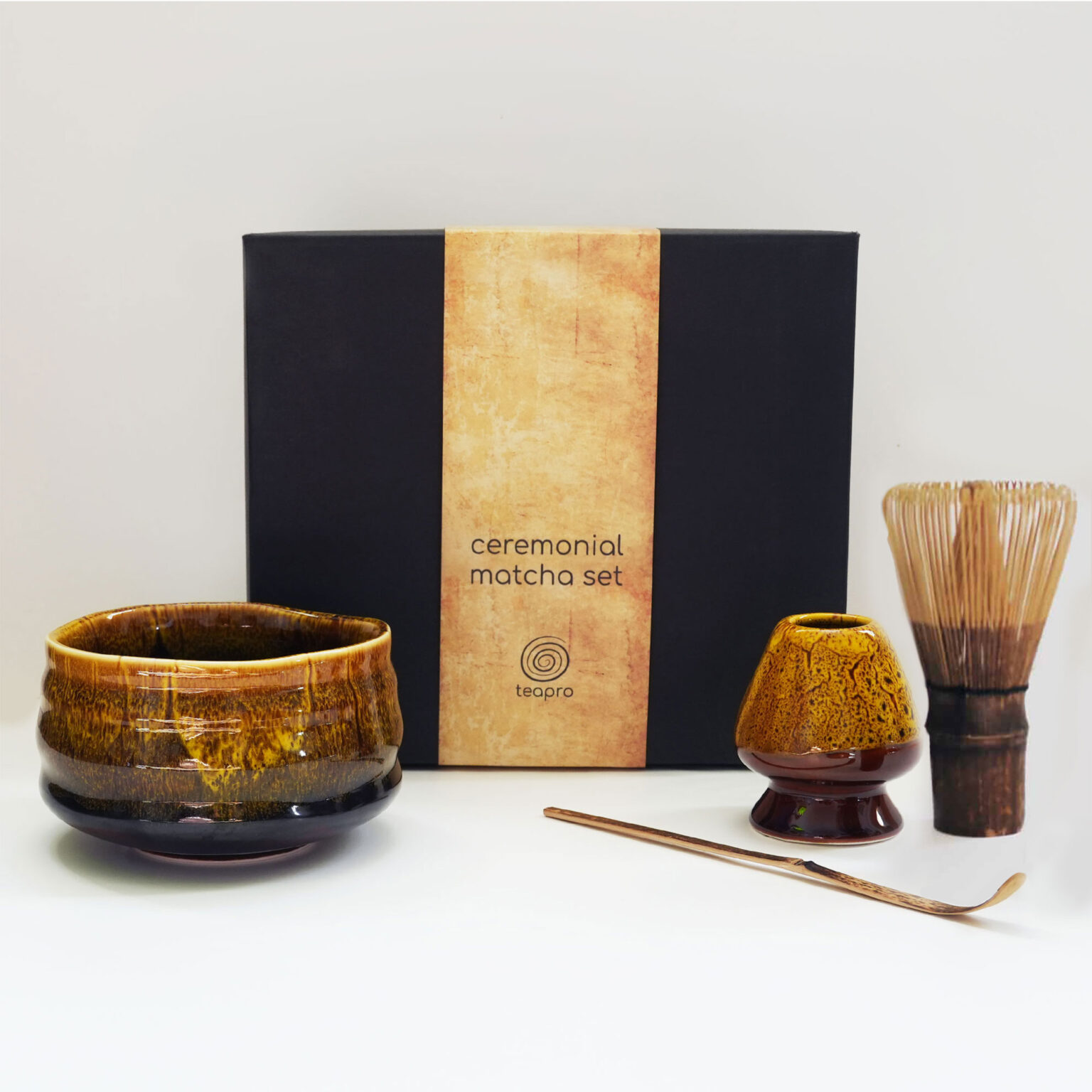 Premium Ceremonial Matcha Set - Yellow - Teapro