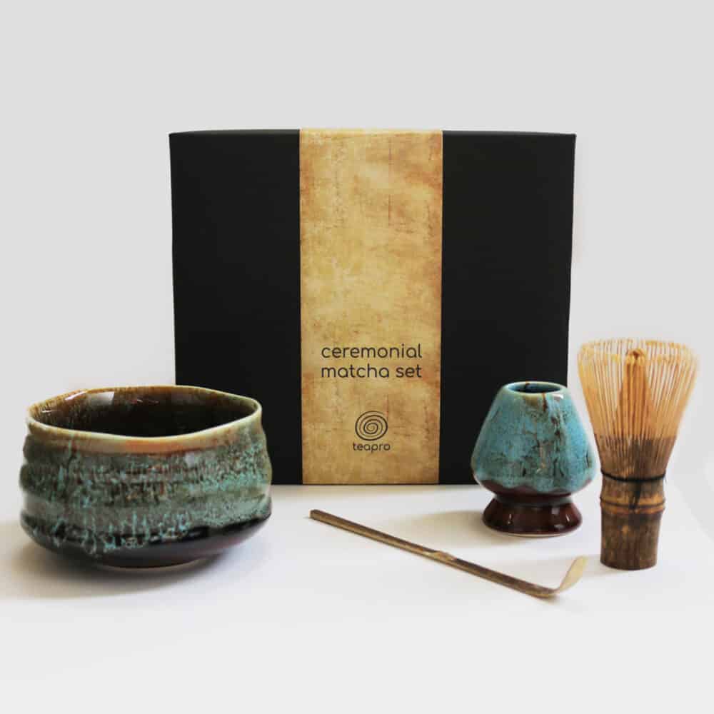 Premium Ceremonial Matcha Set - Blue - Teapro
