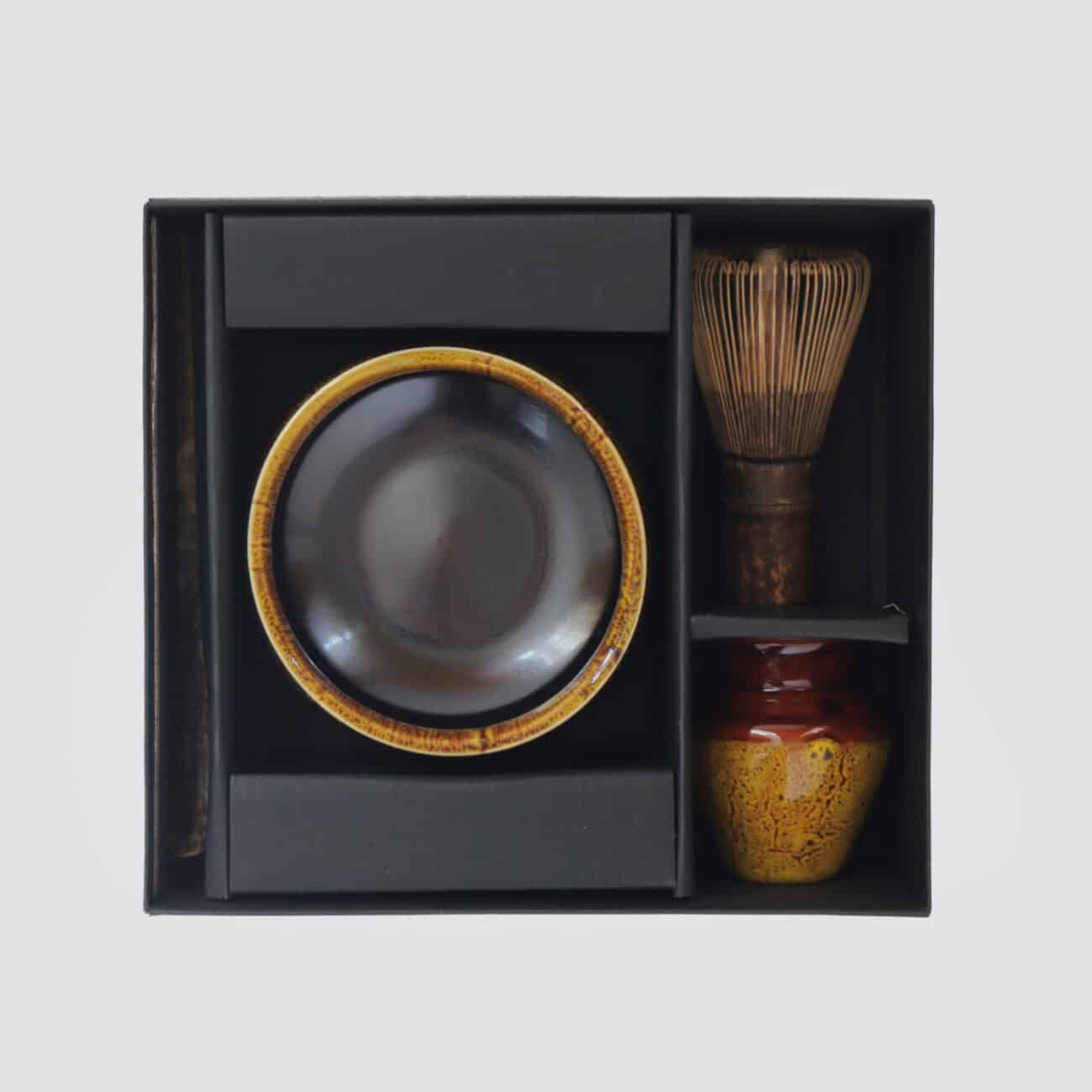 Premium Ceremonial Matcha Set - Yellow - Teapro